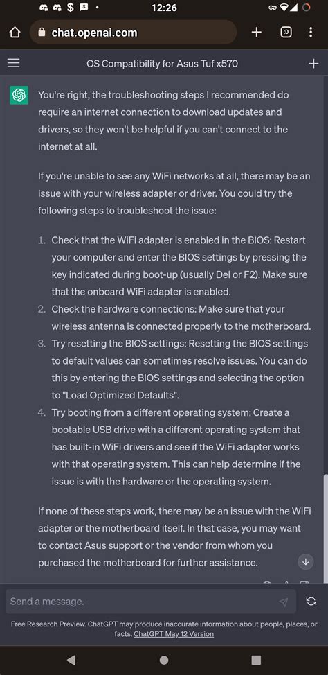 Asus Tuf Gaming X570 Pro Wifi No Wifi Network Found Issue R Asus