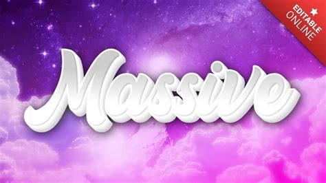 Massive Angel Text Effect Generator