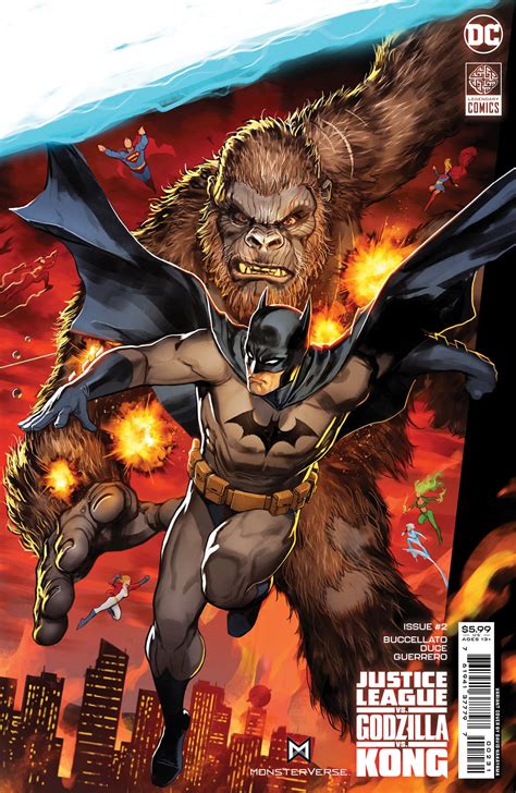Justice League Vs Godzilla Vs Kong 2 Preview Dcs Monster Mash