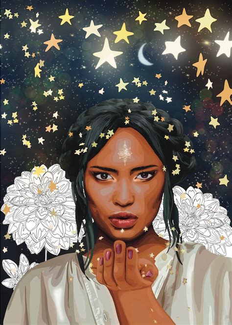 Digital Art Creating Stars High Quality Fine Art Print Sart Arts By Sara Baptista