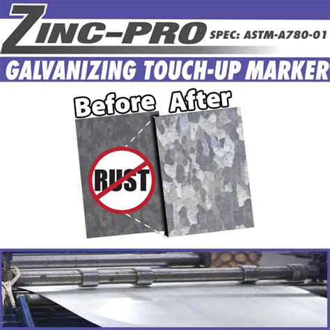 Zinc Pro Galvanizing Touch Up Marker Skm Industries