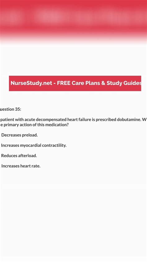 Sample Cardiovascular Nclex Ngn Test Question Video Nclex Nursing