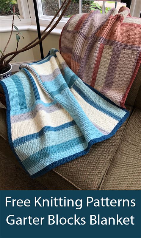 Knitting Pattern Garter Stitch Afghan