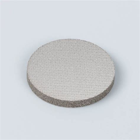 Stainless Steel Wire Mesh Filter Blue Powder Metallurgy