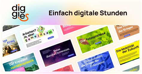 Diggiethek Fertige Unterrichtsstunden Für Sek I — Diggies