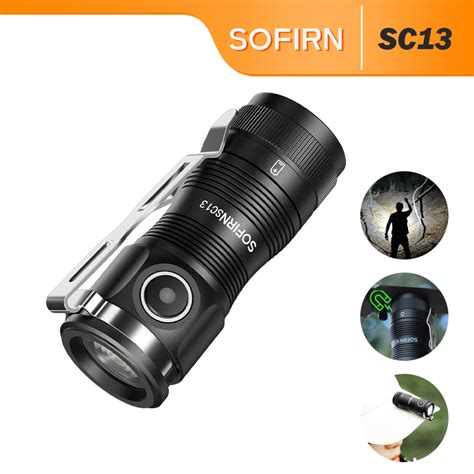 Jual Senter Mini Sofirn Sc13 519a Led 1300 Lm Usb C Isi Ulang Kecil