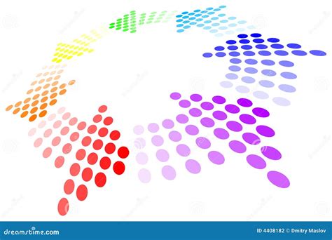 Rainbow Loop Stock Vector Illustration Of Drawing Cycle 4408182