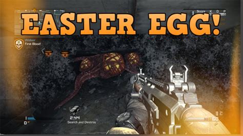Call Of Duty Ghost Secret Easter Egg Onslaught Dlc Youtube