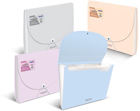 A4 Pp Expanding File With Elastic Band 13 Pockets Campap