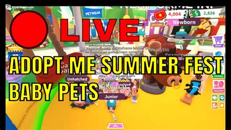 Adopt Me Update State Fair Summer Fest Cute Pets Roblox Youtube