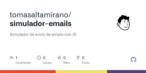 Github Tomasaltamiranosimulador Emails Simulador De Envio De Emails Con Js
