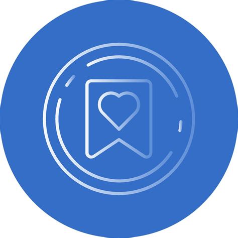 Favourite Gradient Line Circle Icon 40832704 Vector Art At Vecteezy