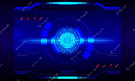 Premium Vector Technology Background Neon Effect Circuit Board Concept Hi Tech Digital