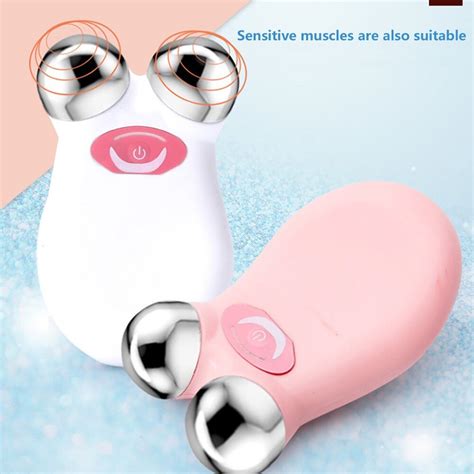 Face Lifting Microcurrent Roller Massager Skin Tig Vicedeal