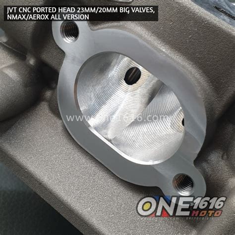 Jvt Cnc Ported Head 23mm20mm Big Valves For Nmaxaerox All Version He — One1616 Motorcycle