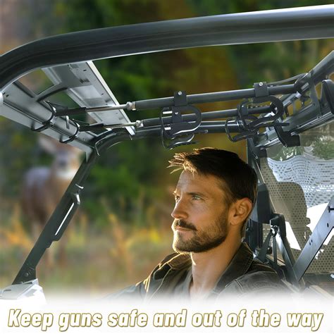 Starknightmt Utv Gun Rack Utv Overhead Gun Holder Roof