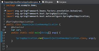 Dependency Injection In Spring Boot GetWays Solution