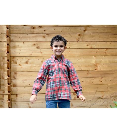 Camisa Cuadros Niño