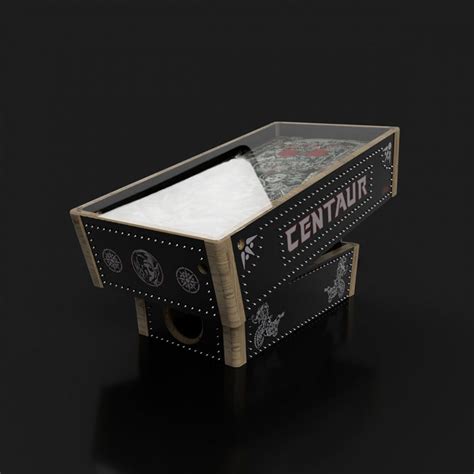 Il Fabrique Une Table Basse Qui Intègre Un Flipper 100 Fonctionnel Des