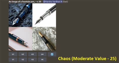 How To Use Chaos In Midjourney Pttrns