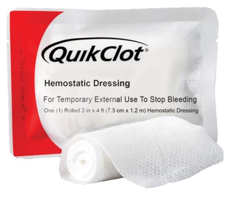 Quikclot® Public Access Bleeding Control Dressings Hemostatic