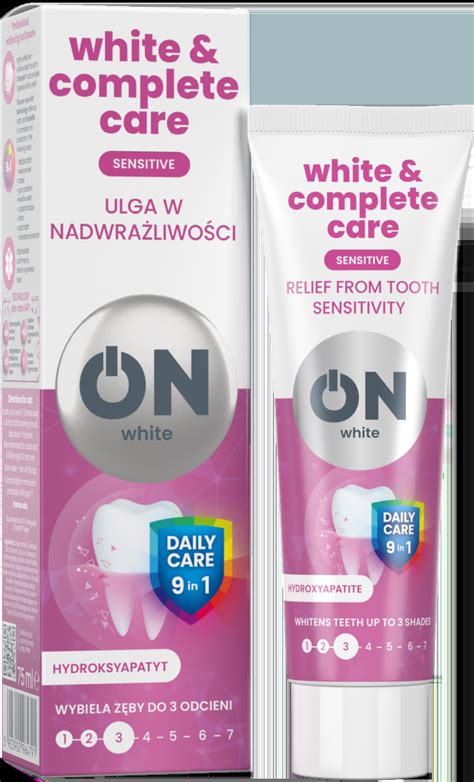 On Pasta Do Zębów Ulga W Nadwrażliwości I Kompleksowa Ochrona Jamy Ustnej 75 Ml Drogeria