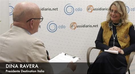 Cdo X Il Sussiadiario Intervista A Dina Ravera Cdo Compagnia Delle
