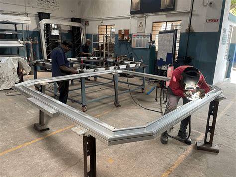 Aluminum Welding And Frames Fabrimech Engineers Pvt Ltd