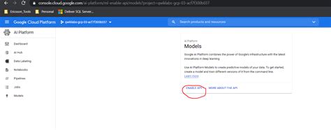 deploying offline trained models on gcp infinite ds space