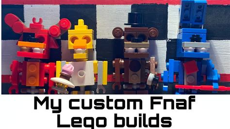 My Custom Fnaf Lego Builds Youtube