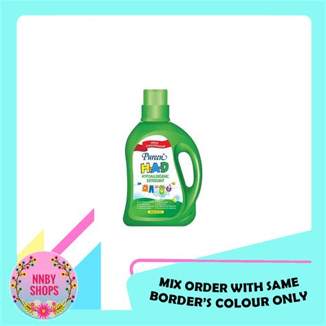 Pureen Hypo Allergenic Detergent H A D Shopee Malaysia
