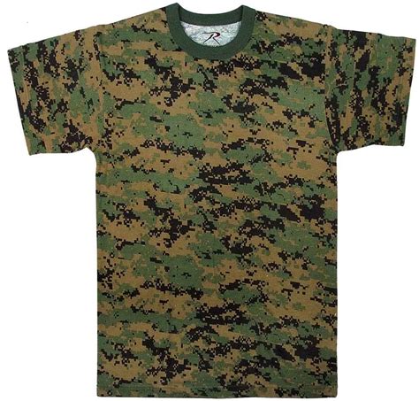 Rothco Camo T Shirt La Police Gear