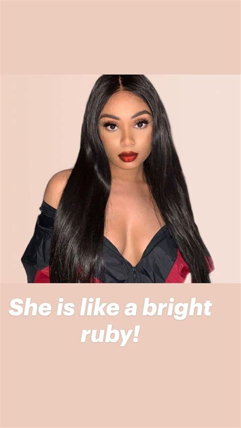 She Is Like A Bright Ruby