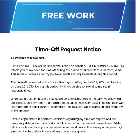 Free Notice Templates And Examples Edit Online And Download