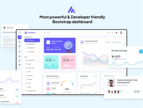 Matdash Bootstrap Admin Dashboard Template