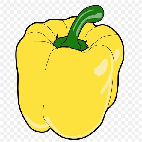 Yellow Chili Clipart