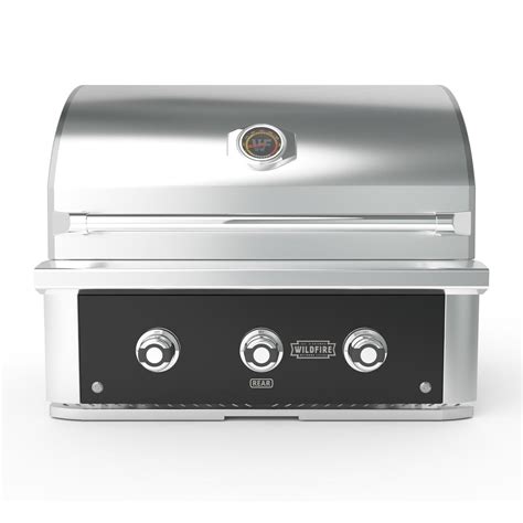 Wildfire Ranch Pro 30 In 2 Burner Propane Gas Grill Black 304 Ss