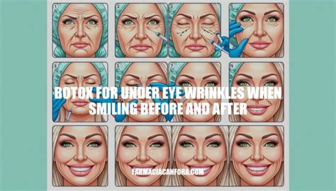 Botox For Under Eye Wrinkles Before And After When Smiling