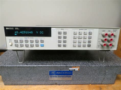 Hp Agilent 3458a 8 ½ 8 5 Digit Digital Multimeter Bench Tested New Nvrams Nu64 Bullseye