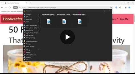 Projectshowcase Webdevelopment Bootstrap Html Css Handicrafts