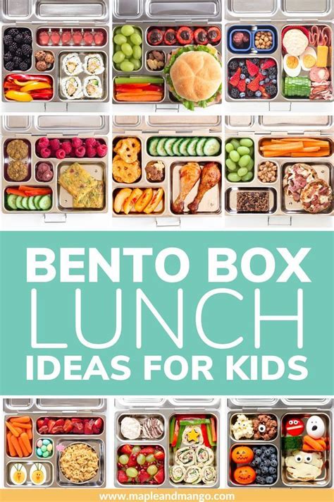 Teen Bento Box Lunch Ideas