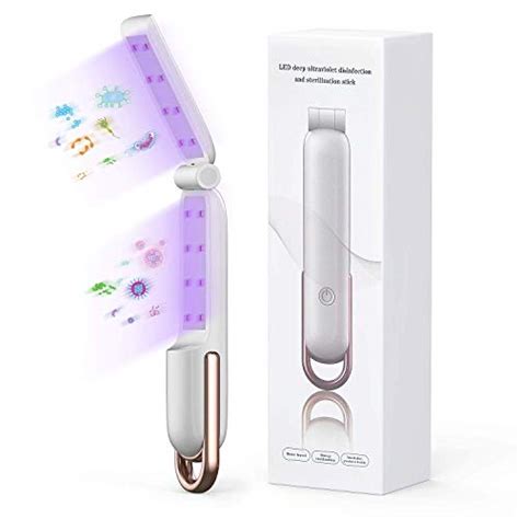 Uv Light Sanitizer Wand Portable Ultraviolet Disinfection Lamp
