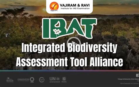 Integrated Biodiversity Assessment Tool Alliance Ibat Foundation News