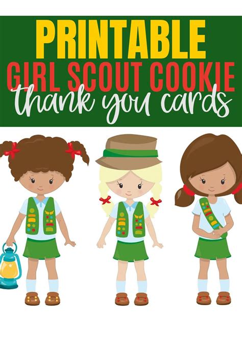 Printable Girl Scout Cookie Clip Art Brownie Clipart Cookie Brownie