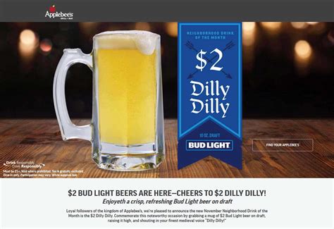 2 Bud Lights All Month At Applebees Restaurants Applebees September 2025 Coupons Promo Codes
