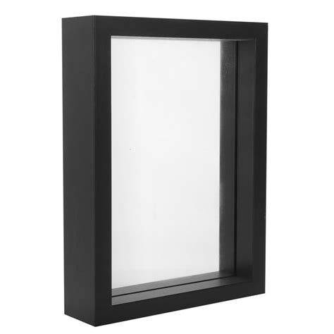 Glass Display Frame Wooden Frame Specimen Double Sided Glass Frame