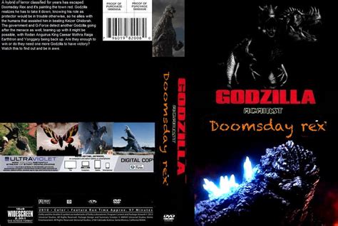 Godzilla Against Doomsday Rex Dvd Cover By Steveirwinfan96 On Deviantart