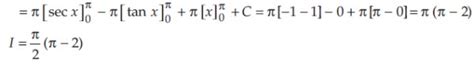 Evaluate ∫ 0→π Xtanx Secx Tanx Dx Sarthaks Econnect Largest Online Education Community