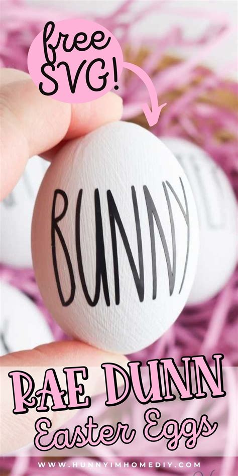 Easy Diy Rae Dunn Easter Eggs With Free Spring Svg Artofit