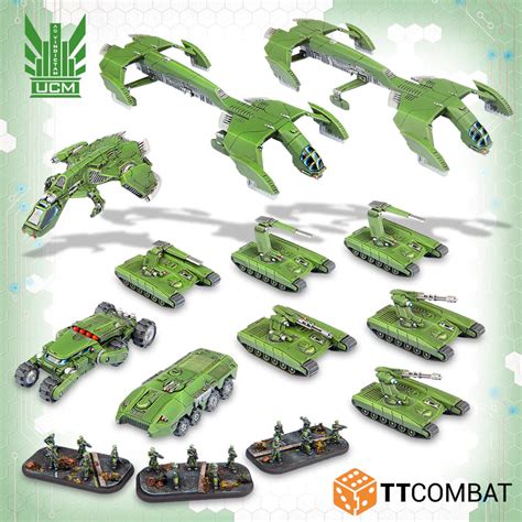 Ttcombat Dropzone Commander Ucm Starter Set Bellford Toys And Hobbies